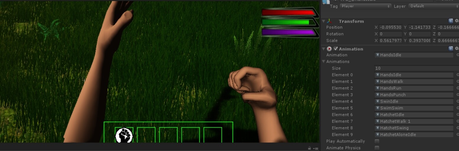 Need help with part of animation disappearing (No one seems to know why!) - Unity Engine - Unity ...