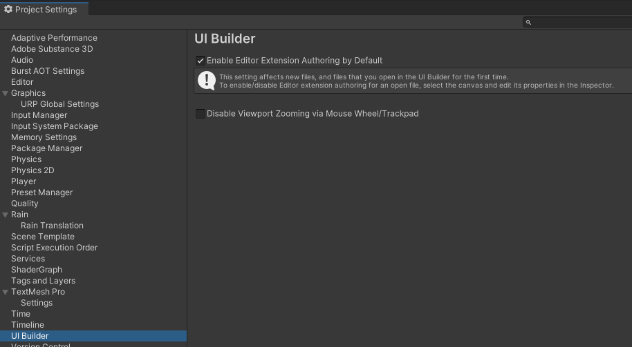 Why Does The Builder Set Flex Grow 1 By Default Unity Engine Unity Discussions