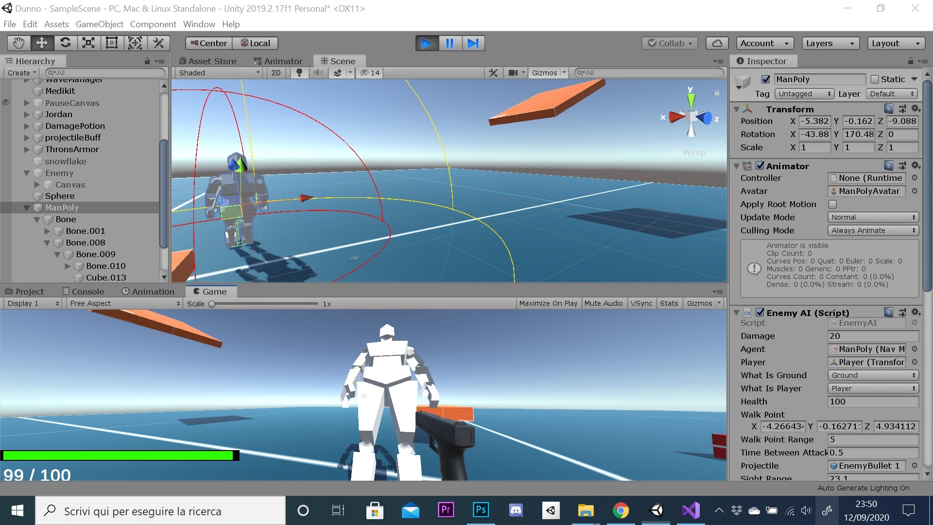 Problems with enemies - Questions & Answers - Unity Discussions