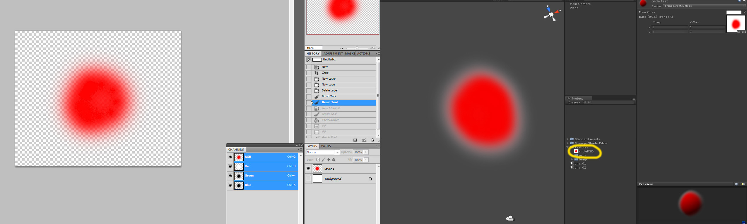 A PNG appears differently from its PSD - Questions & Answers - Unity Discussions