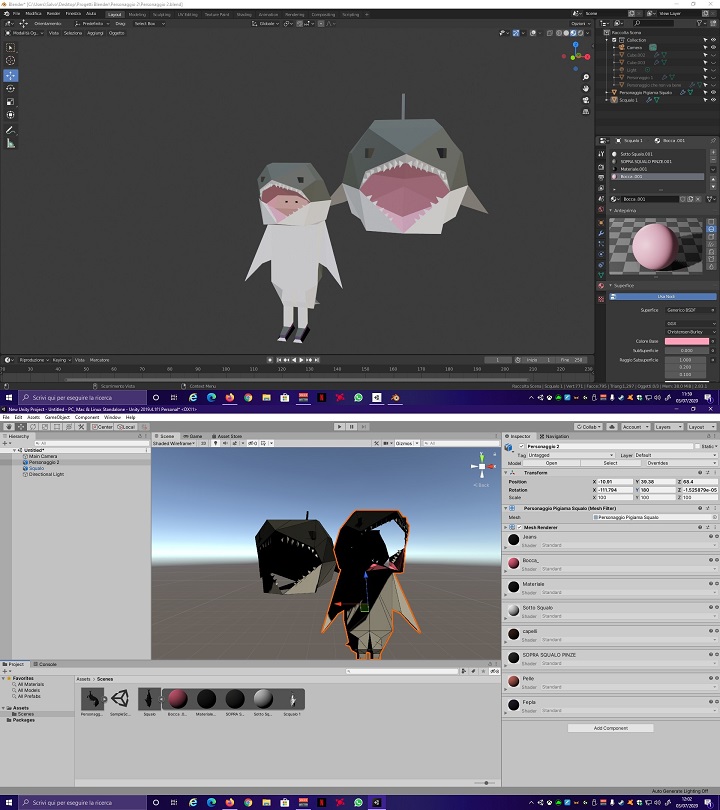 Blender Model Export On Fbx Its Not The Same On Unity Questions And Answers Unity Discussions