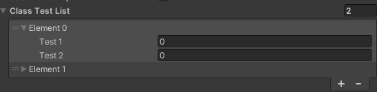 List Of Serializable Class Doesnt Work In Inspector When Using Hideininspector Unity Engine