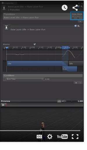 Why Does My Transition Page In The Animator Not Show Atomic Or Other Animation Parameters