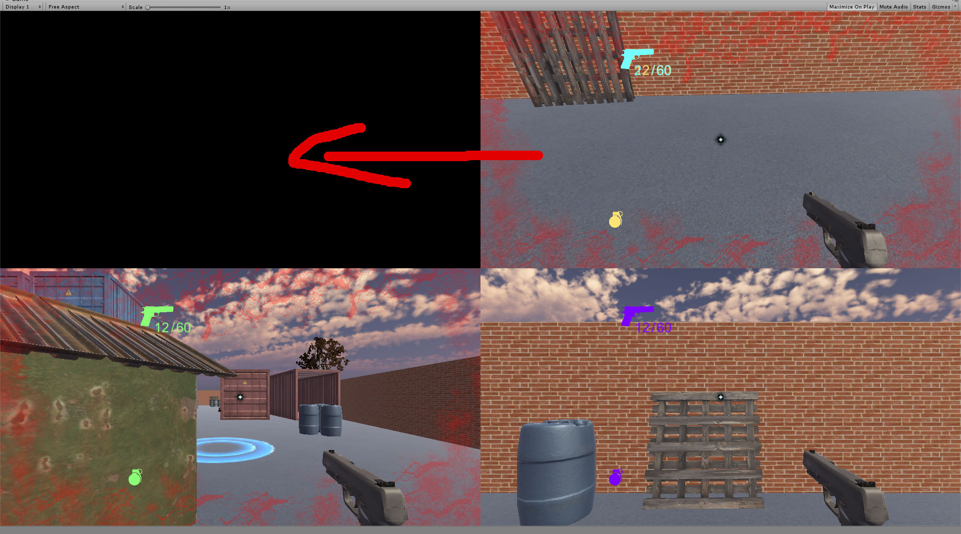 4 Player Split Screen Questions And Answers Unity Discussions
