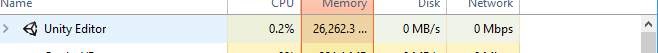 Unity 56 Editor Memory Leak When Vs Is Open Unity Engine Unity 4782