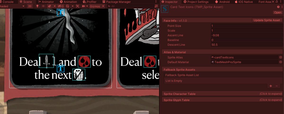 How To Adjust Link Collision Box Size With Sprites In Text Unity Engine Unity Discussions 