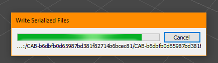 [BUG] Building Asset Bundles never finish building (Write Serialized Files) - Unity Engine ...