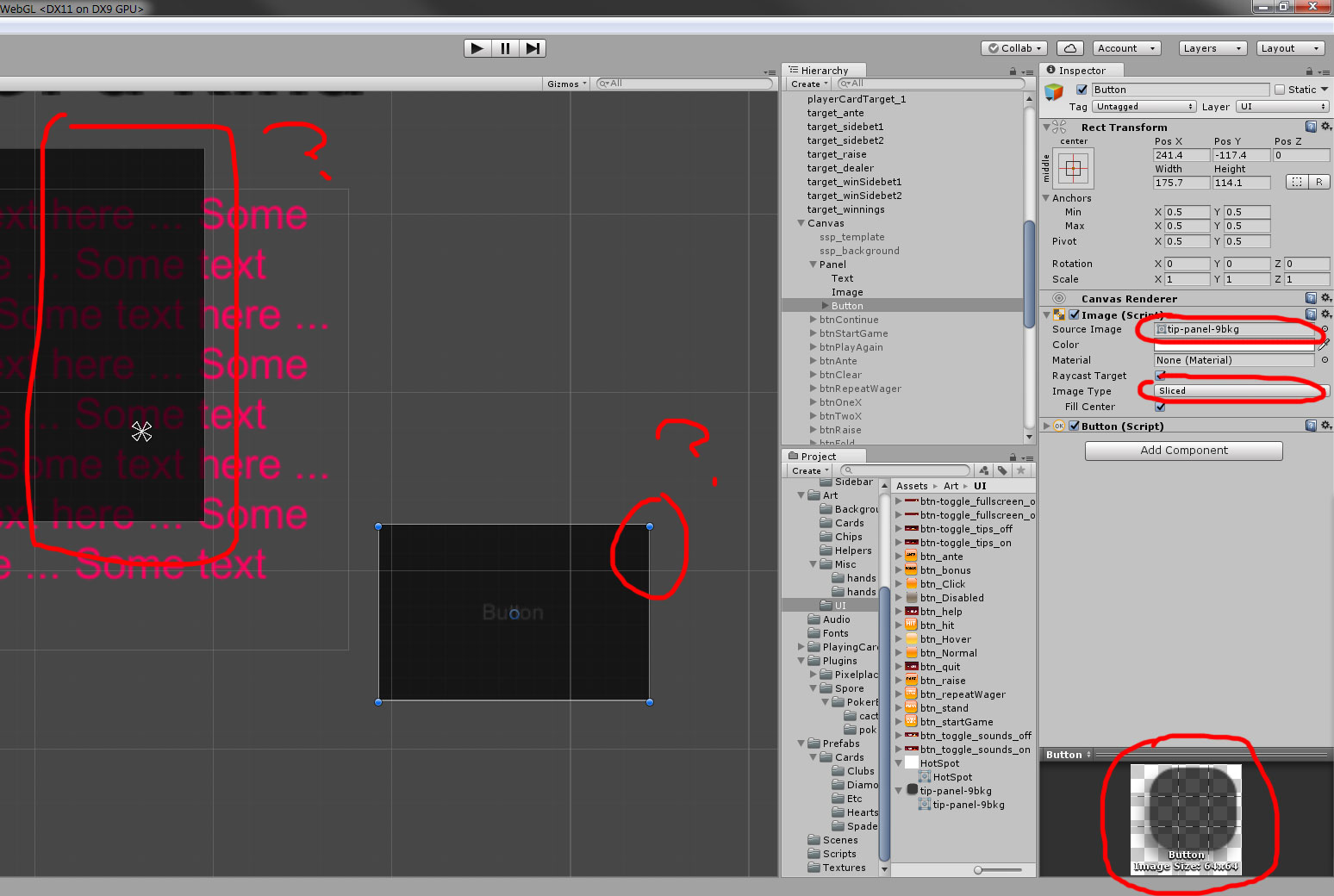 Why are these 9-slice UI images not showing any borders? - Questions & Answers - Unity Discussions