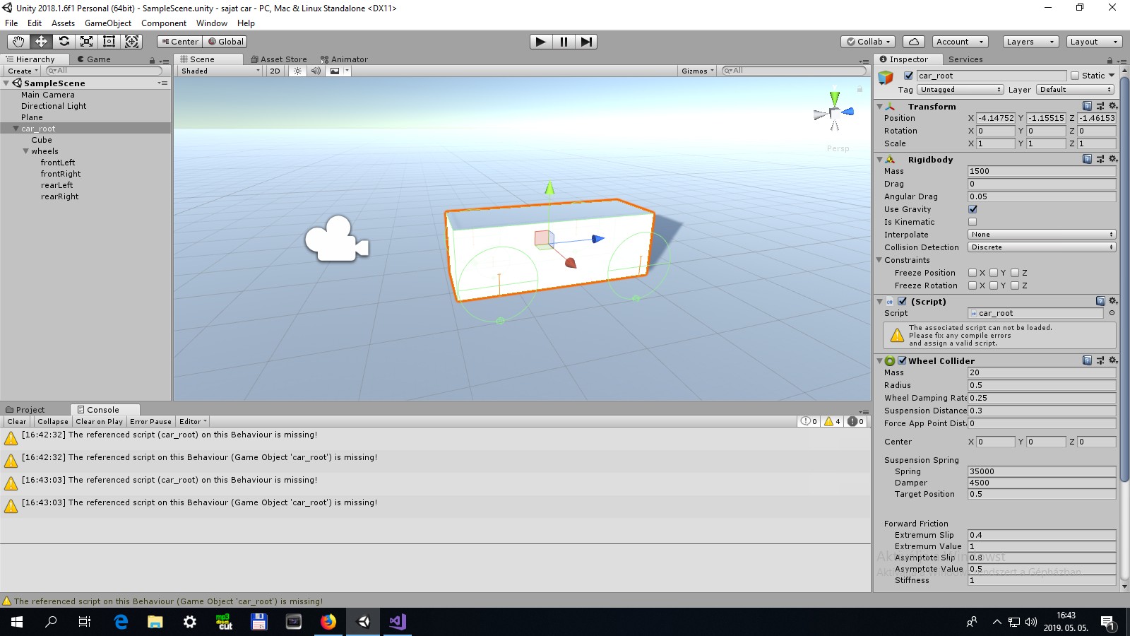 Wheel collider problem - Unity Engine - Unity Discussions Wheel collider problem - Unity Engine - Unity Discussions