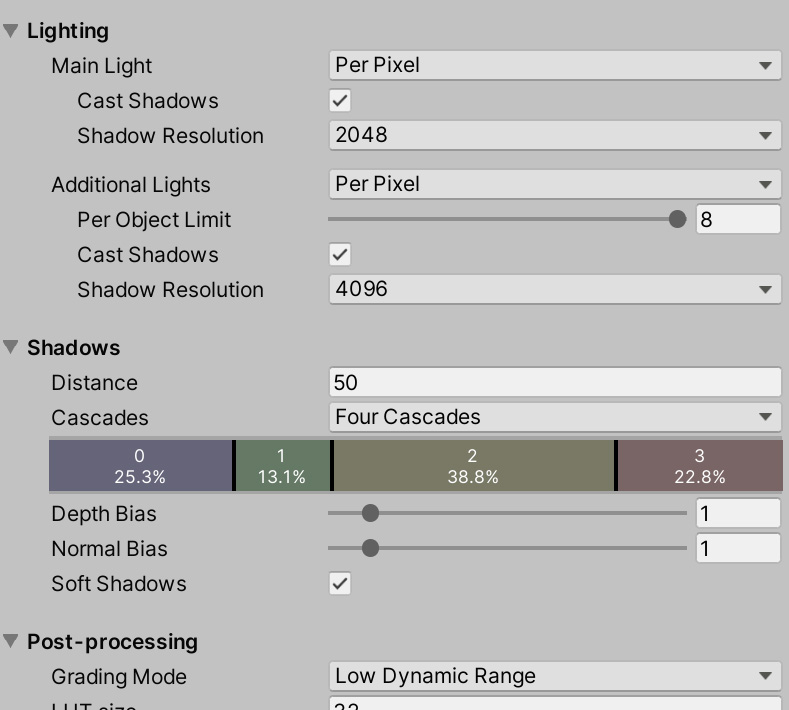 Realtime Shadow Artifacts In Urp Questions And Answers Unity Discussions