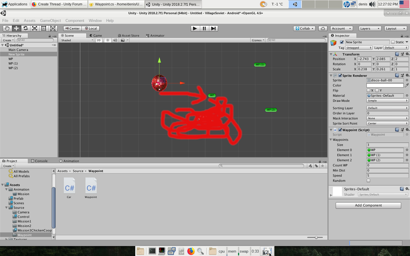 Waypoint system strange behaviour - Unity Engine - Unity Discussions