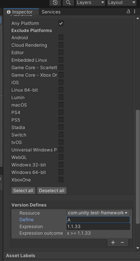 Can Create A Single Test For A Specific Device Unity Engine Unity Discussions