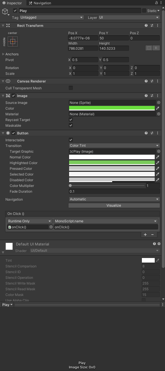 Make UI invisible when UI button is pressed - Unity Engine - Unity Discussions
