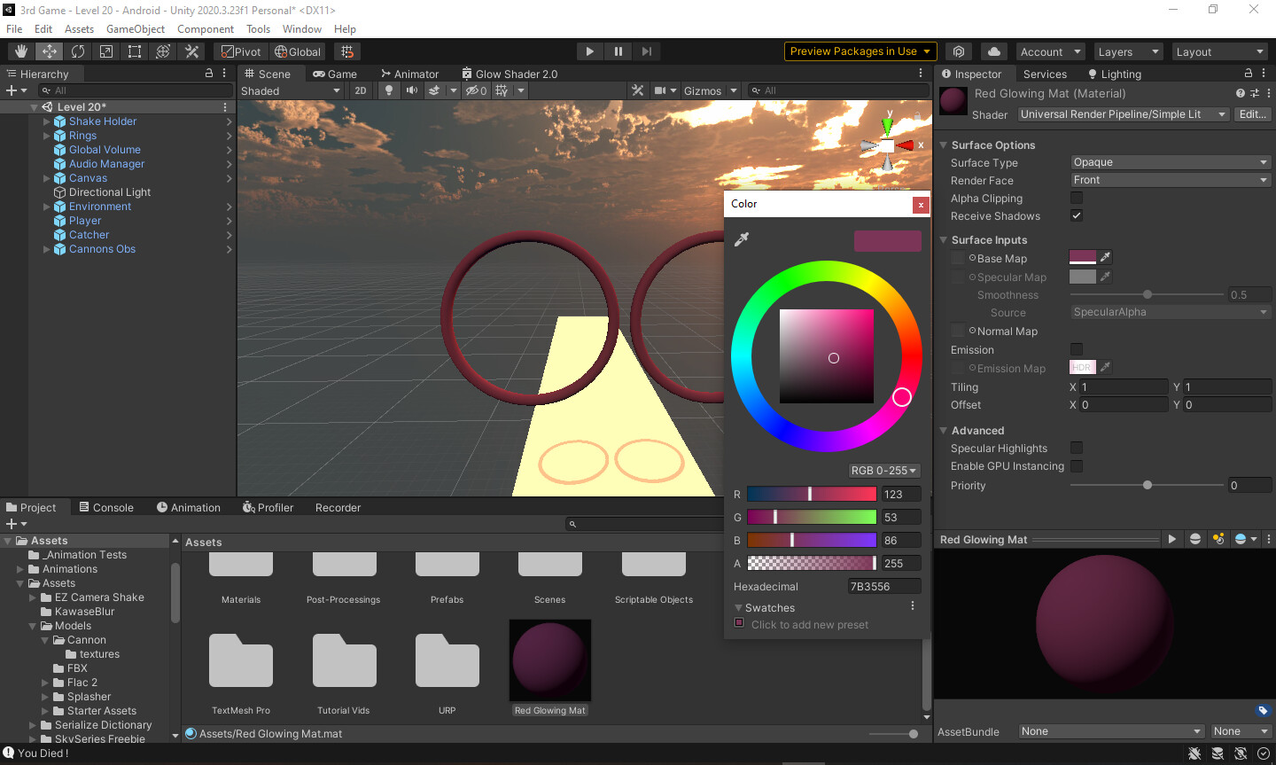 Why is emissive glow going to white? - Questions & Answers - Unity ...