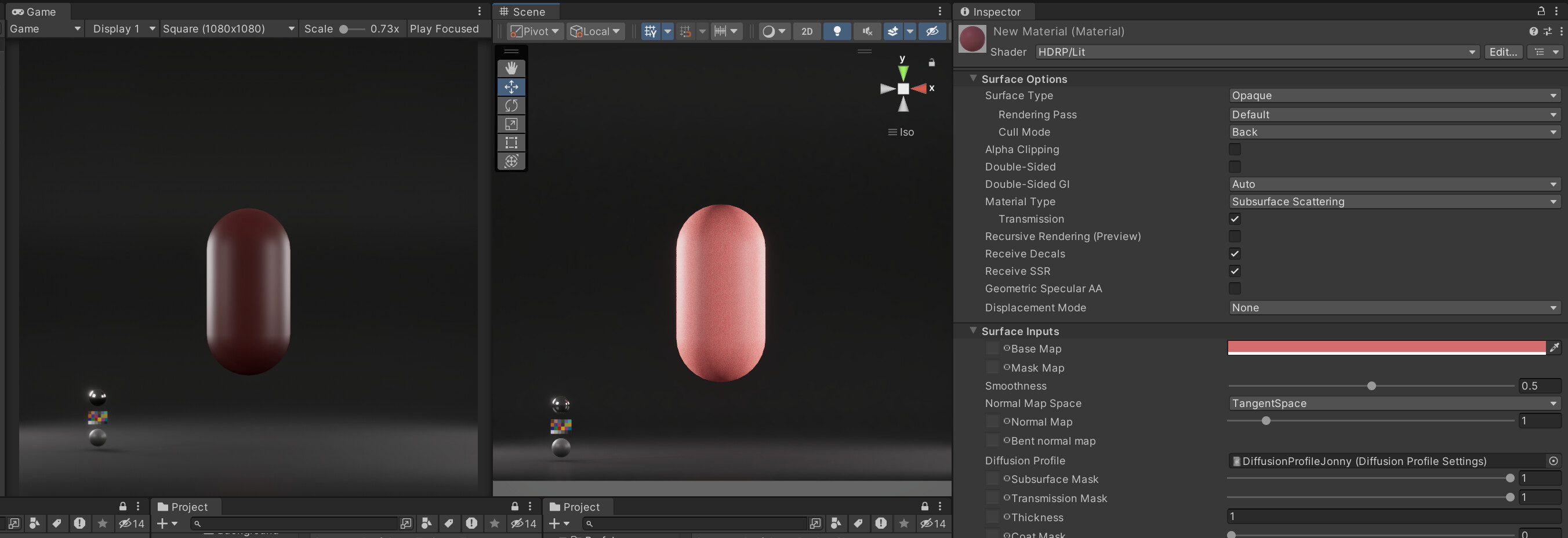 Raytraced SSS works in Scene view but appears dark in Game view - Unity Engine - Unity Discussions