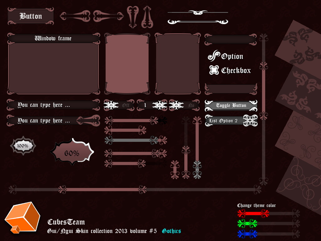 GUI / NGUI skins and widgets collections - Community Showcases - Unity Discussions