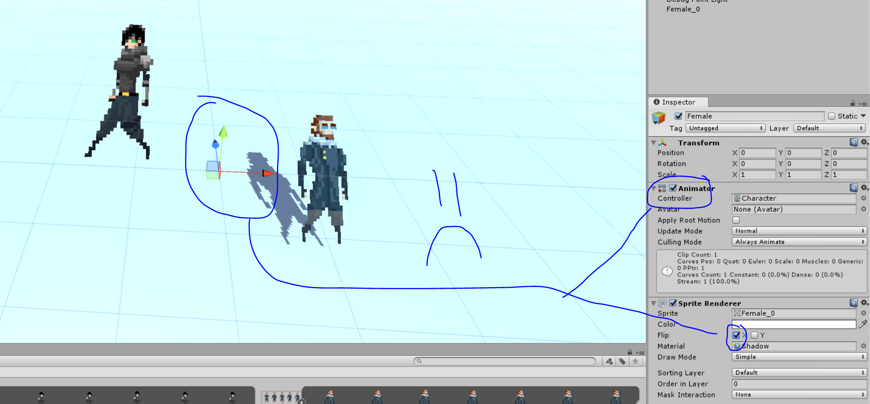 [SOLVED] Is it possible to flip a Sprite in 3D if it has a Shader applied? - Questions & Answers ...