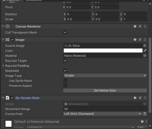 Problem: 2D Onscreen Joystick Not Moving Player - Unity Engine - Unity Discussions