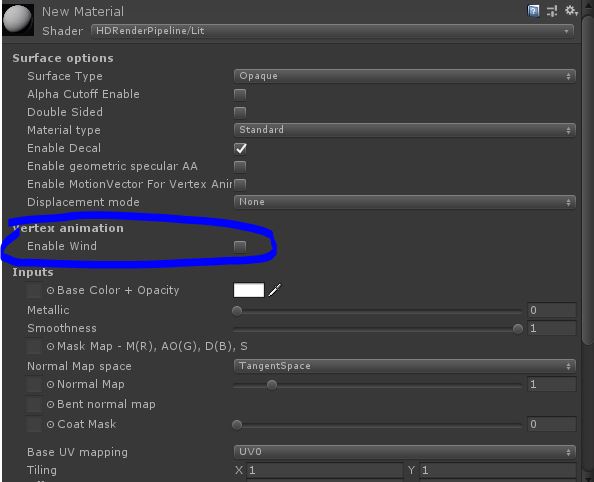 201830b12 Wind Function Removed From Hdrp Lit Shader Unity Engine 1800