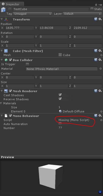 How to replace missed component and save inspector Metadata? - Unity Engine - Unity Discussions