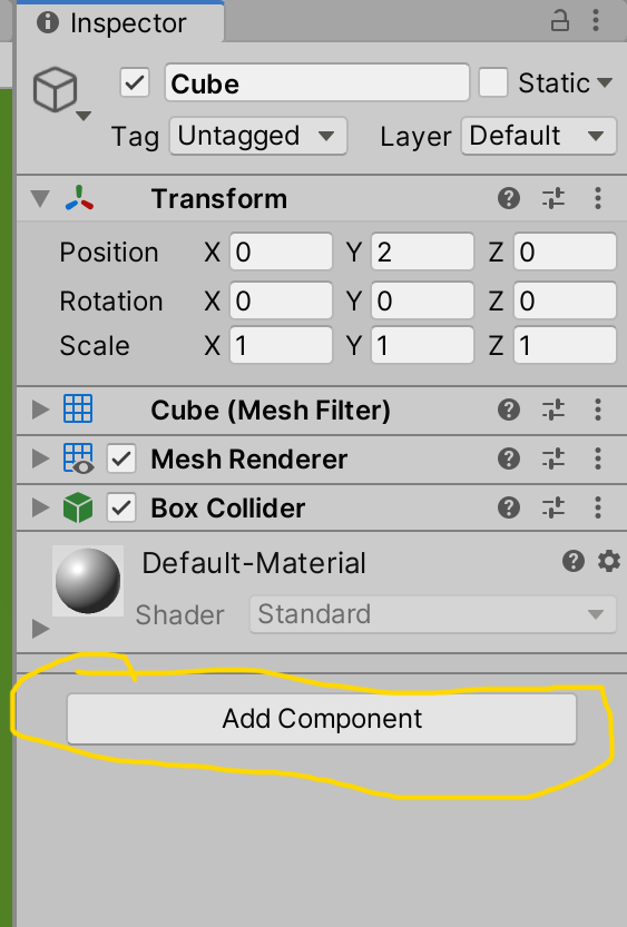 How do you add rigid body to this object.... - Questions & Answers - Unity Discussions