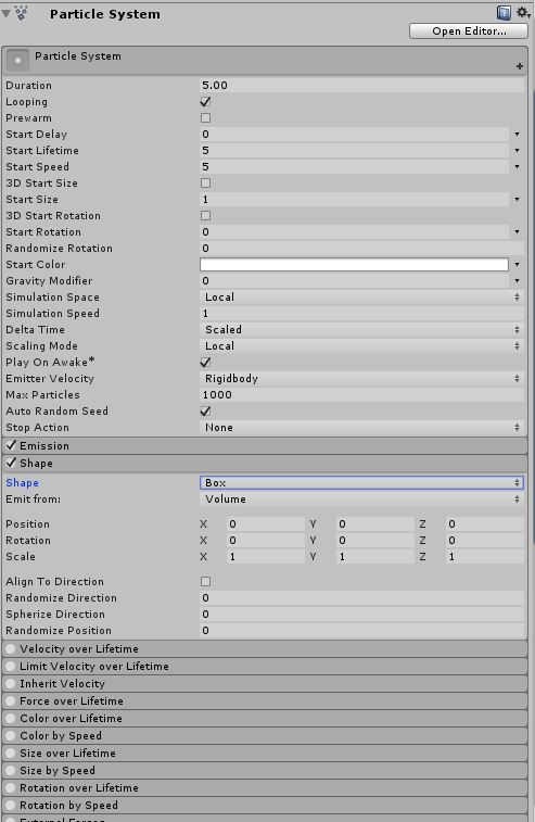Particle System Shape module does not show Texture (2017.4) - Questions & Answers - Unity ...