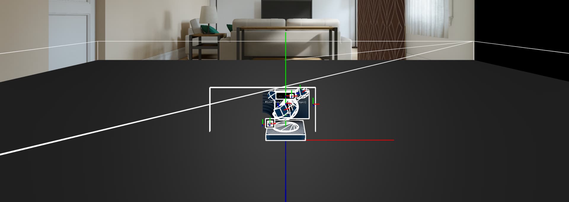 Plane object causes touch events to always be consumed by that plane, even if it is behind other ...