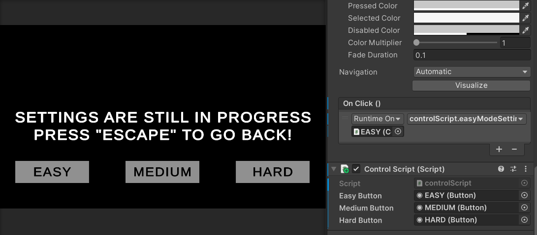 Issue With Onclick Unity Ui Buttons Questions And Answers Unity Discussions