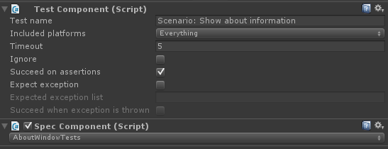 [Test Tools] BDD Driven design and test - Unity Engine - Unity Discussions