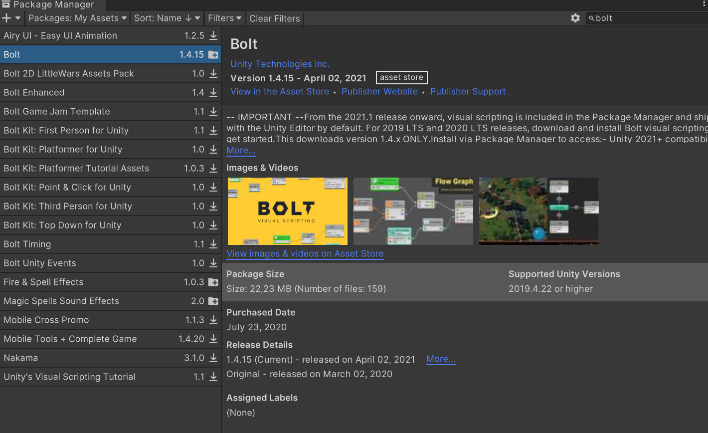 Is anyone even using Bolt? - Unity Engine - Unity Discussions