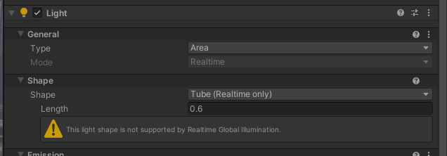 Tube-like light source - Questions & Answers - Unity Discussions