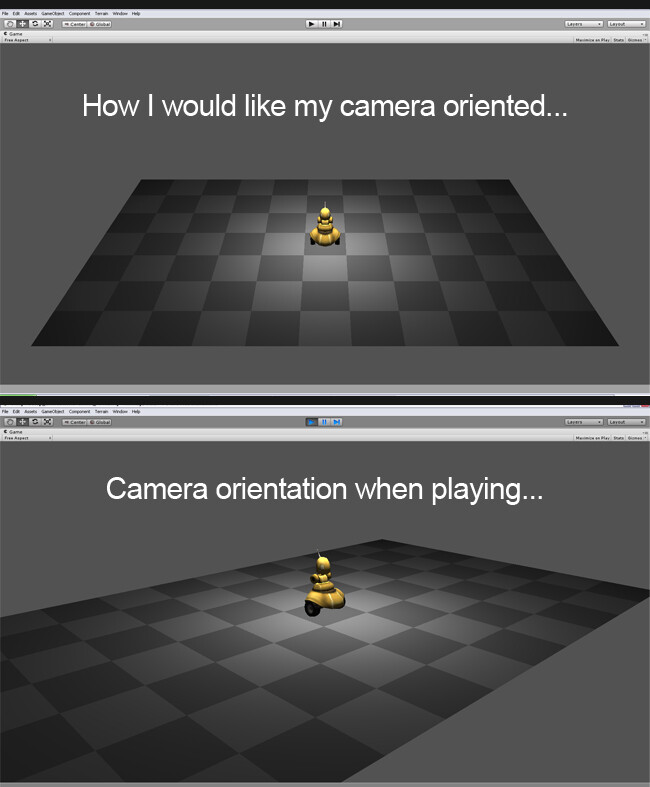 Camera Orientation ??? - Unity Engine - Unity Discussions