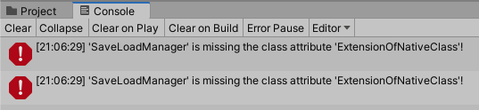 Can Anyone Help With This Serialization Script Missing The Class Attribute