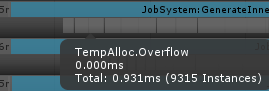 TempAlloc Overflow - Unity Engine - Unity Discussions