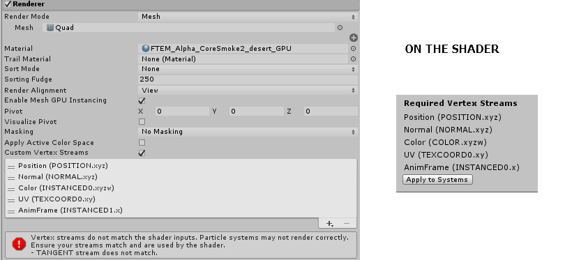 Particle systems--> TANGENT stream does not match - Unity Engine - Unity Discussions