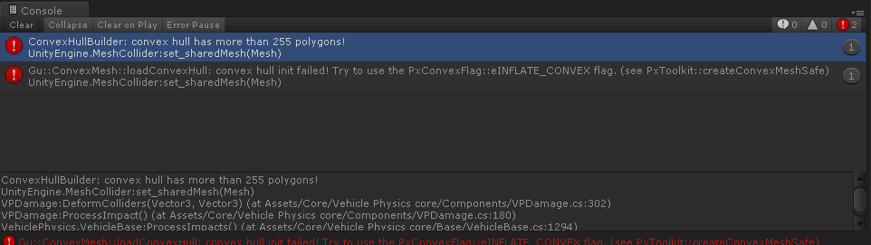 Unity Simplifying My Convex Mesh Collider Unity Engine Unity