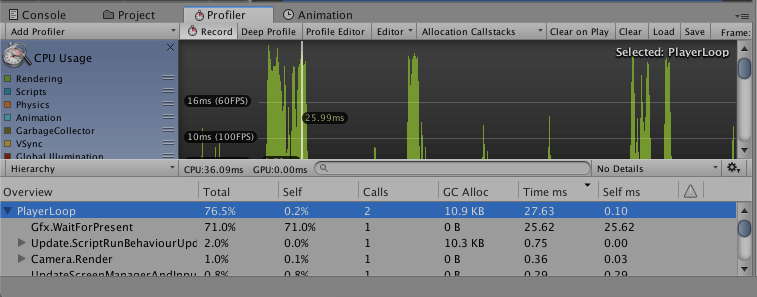 Gfx.WaitForPresent Issue - Unity Engine - Unity Discussions
