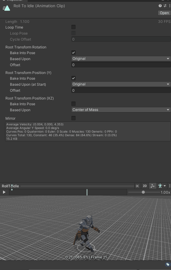 Root Motion Animation finishes then slides character back to origin of movement - Unity Engine ...