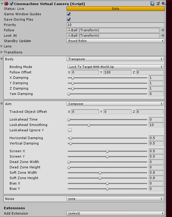 top-down camera with Cinemachine - Unity Engine - Unity Discussions