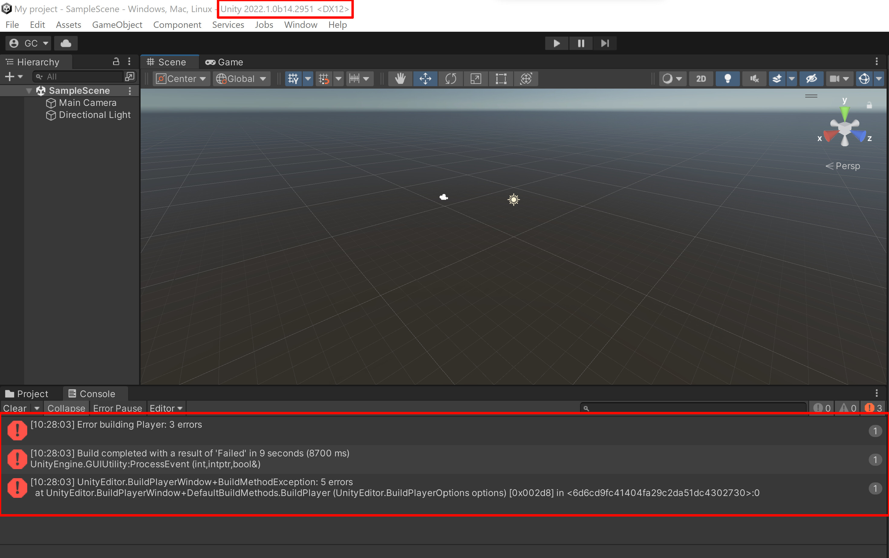 Build failed HDRP Windows standalone - Unity Engine - Unity Discussions