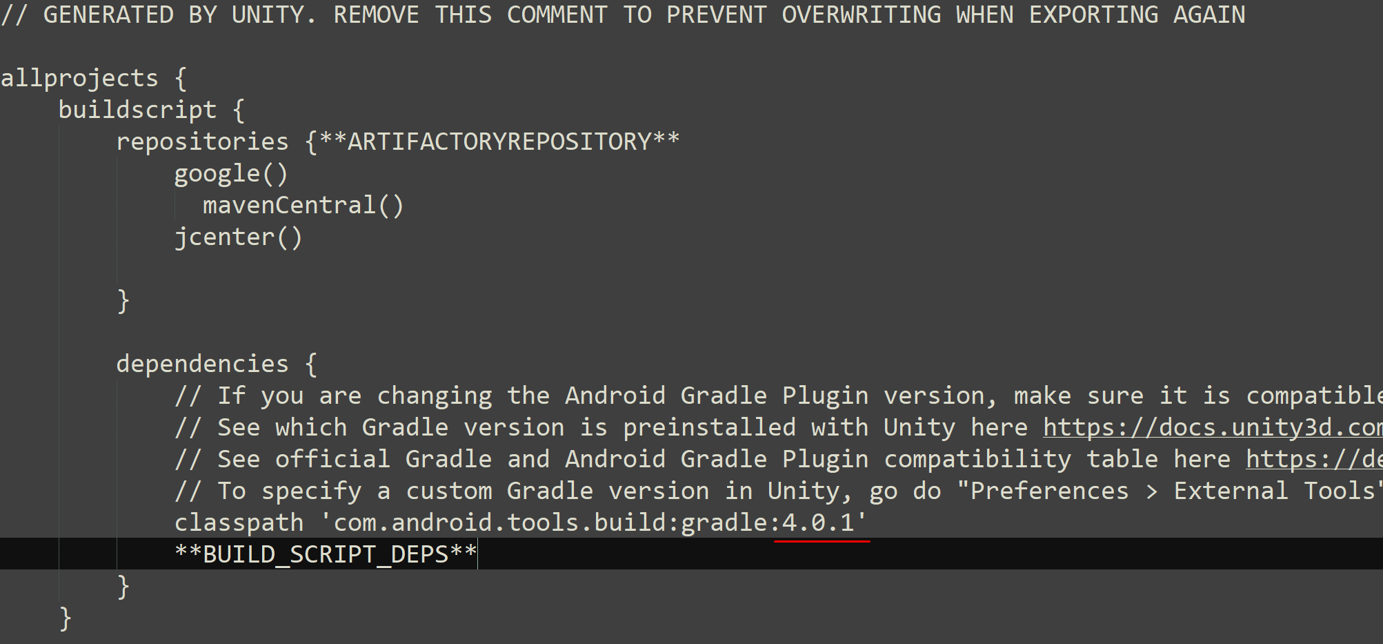Error during "Build Gradle Project" - Unity Engine - Unity Discussions