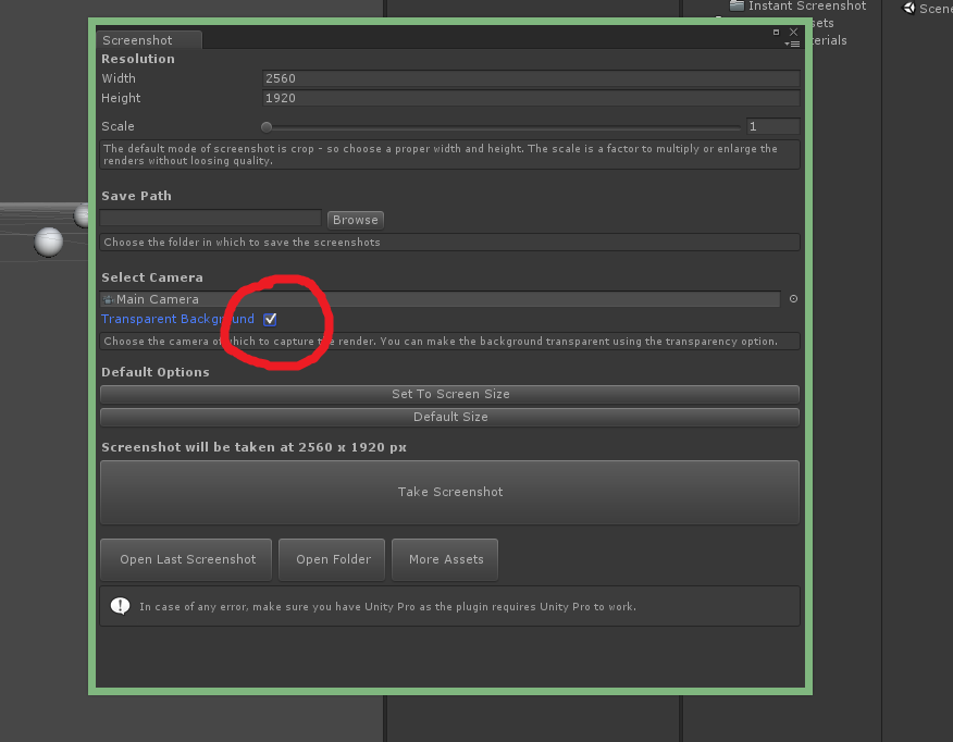 Render texture to png ARBG32 no opaque pixels - Unity Engine - Unity ...