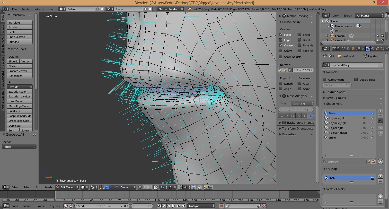 Weird looking faces when importing from Blender - Questions & Answers - Unity Discussions