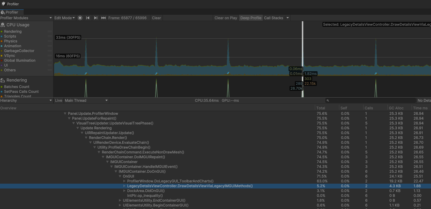 Unity Giving Lag Spikes of 200ms on Empty Scene - Unity Engine - Unity Discussions