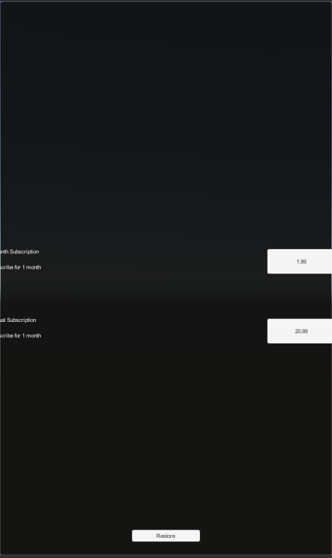 How to setup In App Subscription with Codeless IAP - Unity Services - Unity Discussions