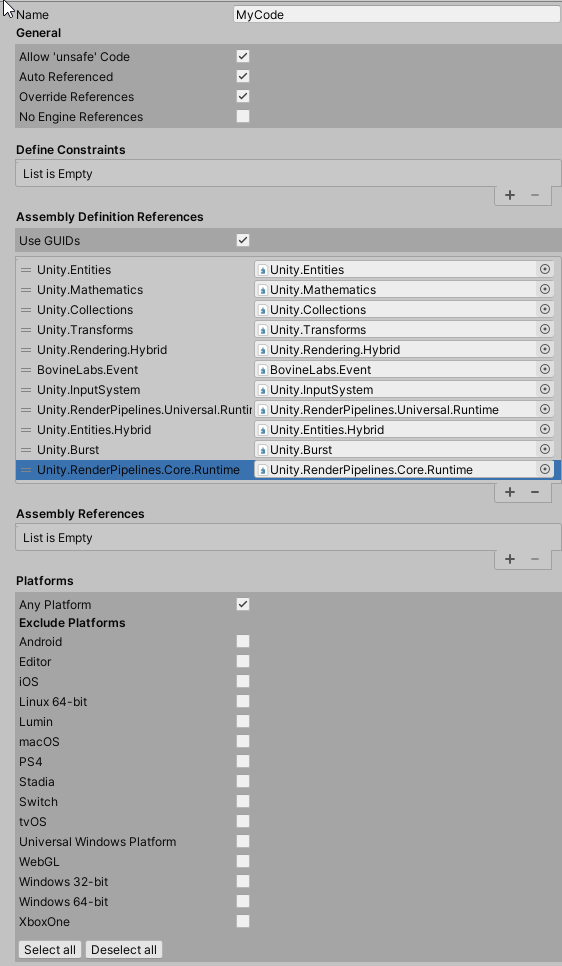 Burst Error When Using Asmdef Unity Engine Unity Discussions