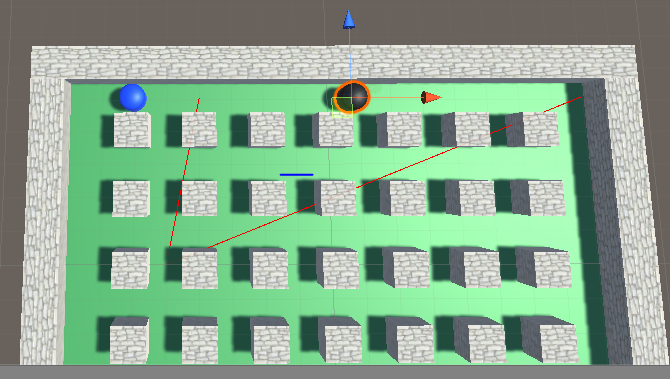 I want ray cast in 4 directions, instead i am getting this. - Questions ...