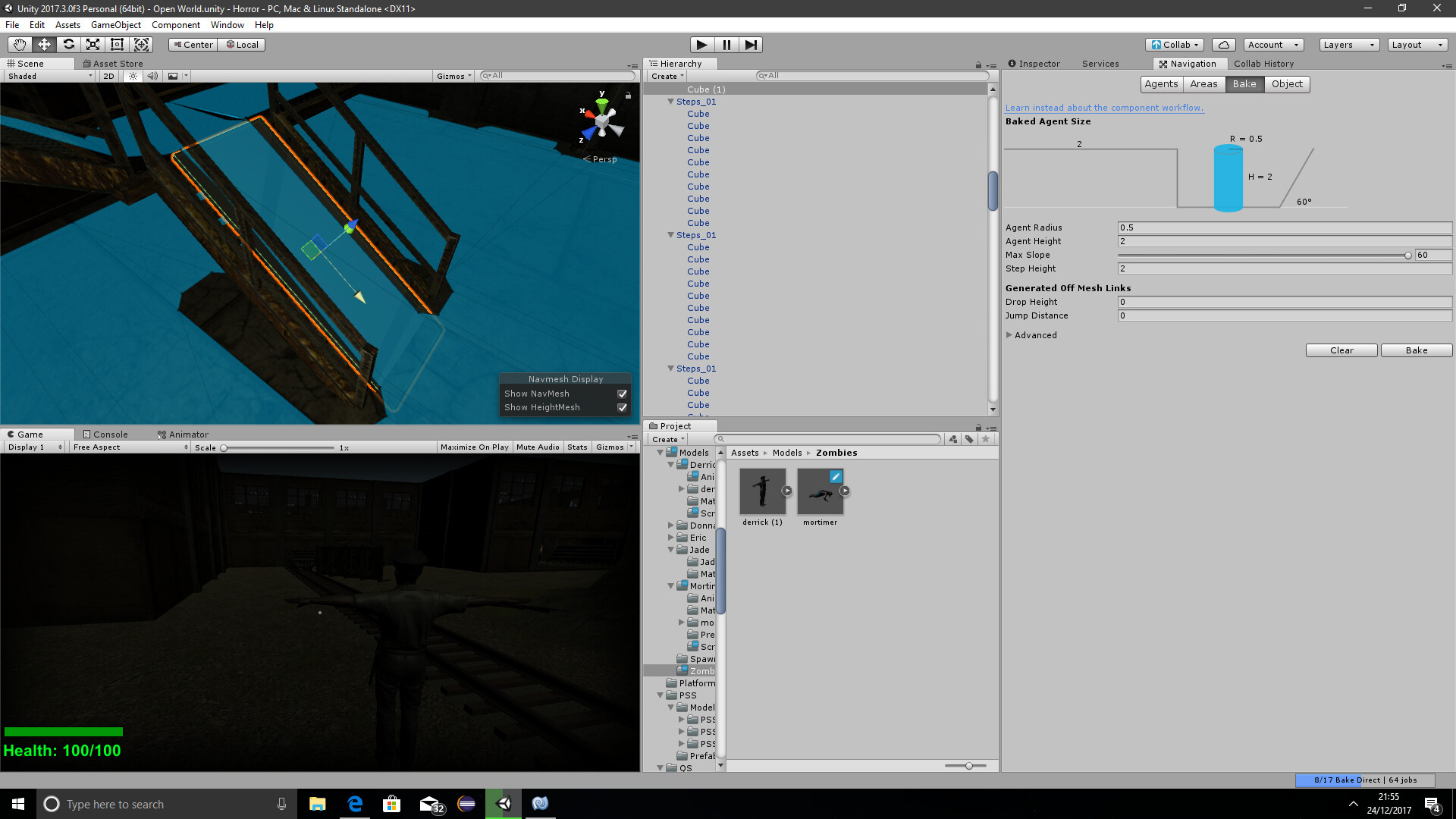 NavMeshAgent won't climb stairs - Unity Engine - Unity Discussions
