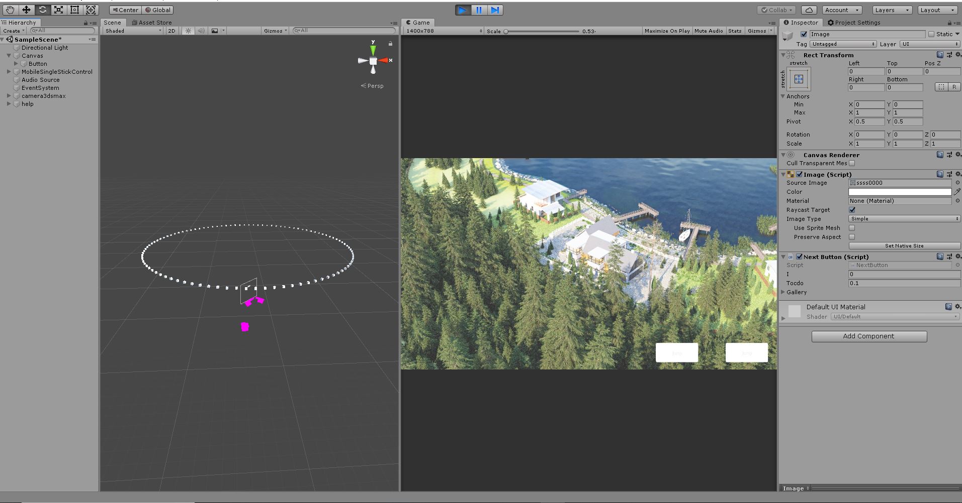 HOW TO SET CANVAS BEHIND 3D SCENE - Unity Engine - Unity Discussions
