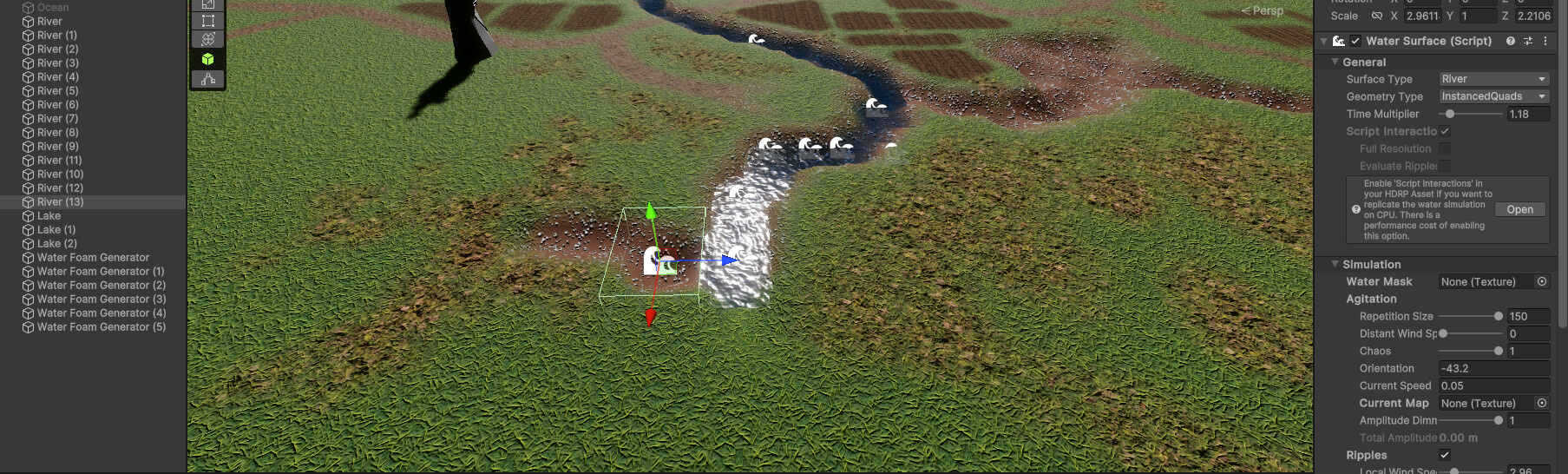 Water System instanced quads no longer rendering. - Unity Engine - Unity Discussions